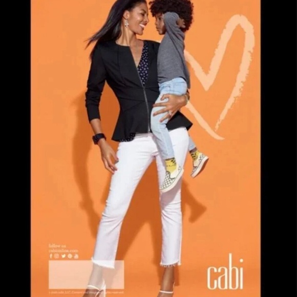 CAbi | Jeans | Cabi Hilow Crop Jeans In Brite White Style Number 5879 ...